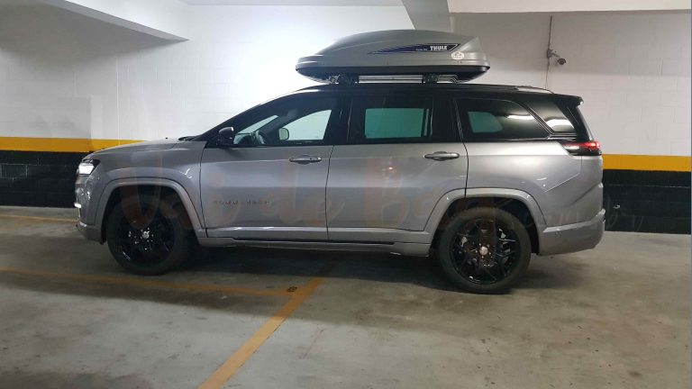 Bagageiro de teto para Jeep Commander Thule Pacific 200